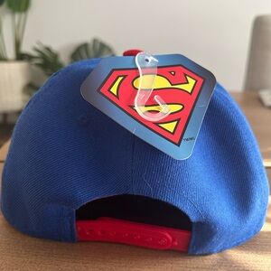 DC Comics | Accessories | Dc Comics Superman Cap Blue And Red | Poshmark